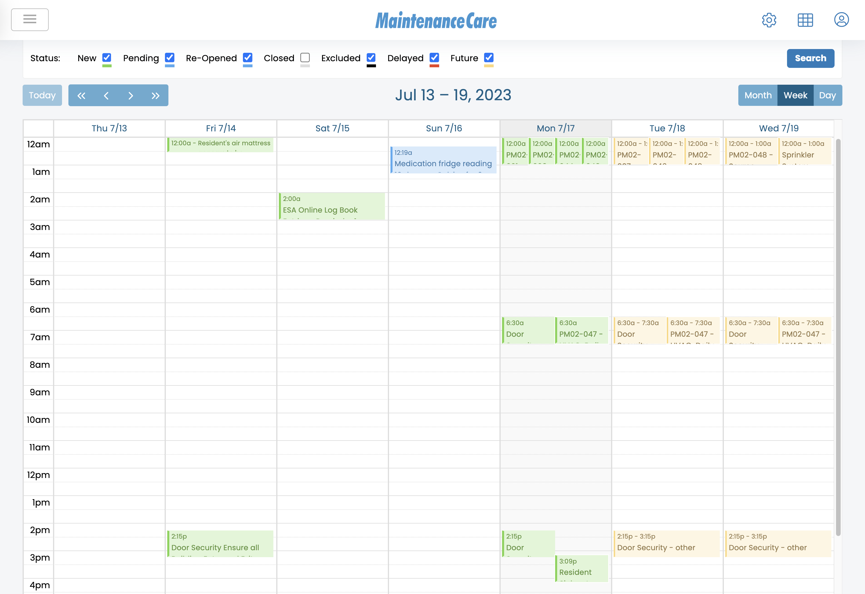 Preventive Maintenance Software - Maintenance Care